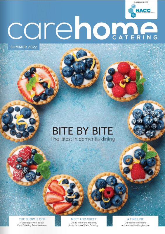 Care Home Catering - Magazine